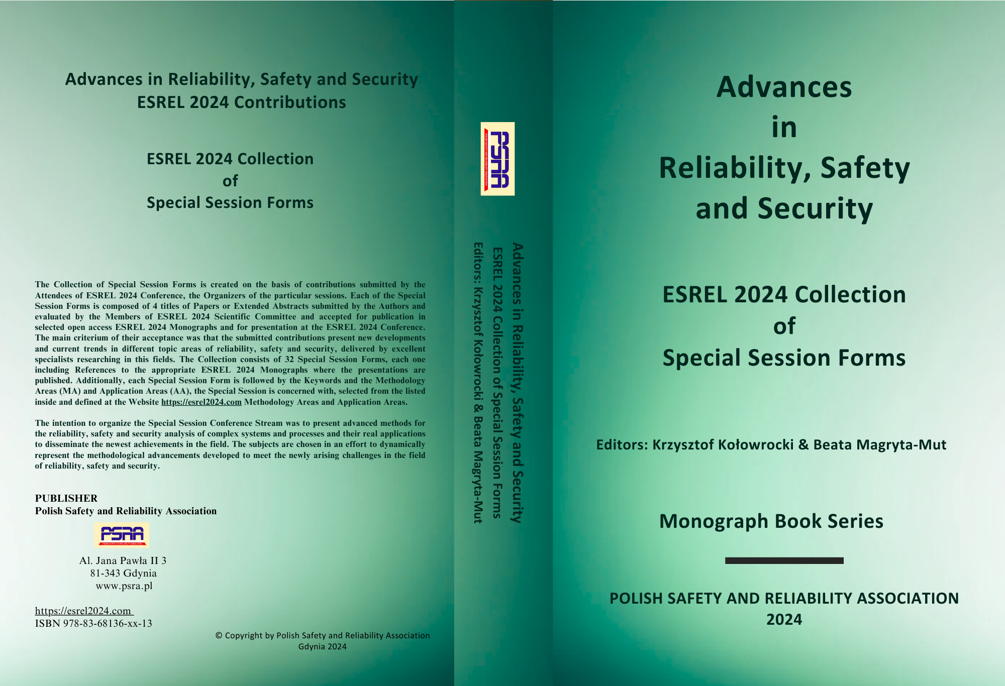 ESREL 2024 Monograph Book Series – European Safety and Reliability ...